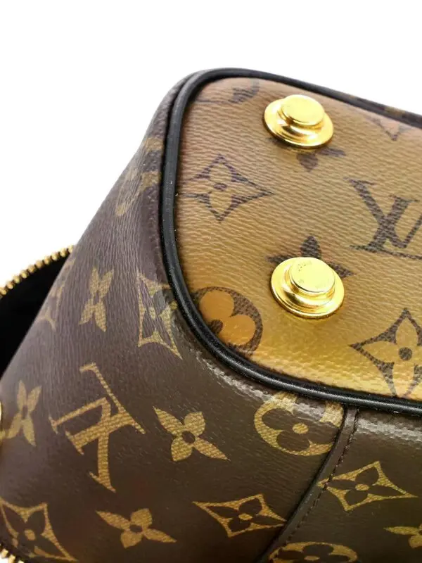 LOUIS VUITTON Vanity Handbag Reverse Monogram Canvas Pm Satchel