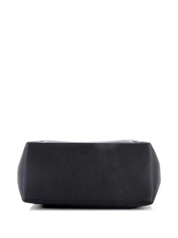 LOUIS VUITTON Grand Palais Handbag Monogram Empreinte Giant Shoulder Bag - Black