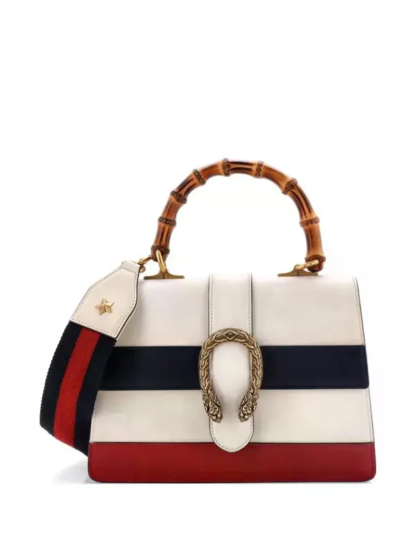 Gucci Dionysus Bamboo Top Handle Bag - Blue