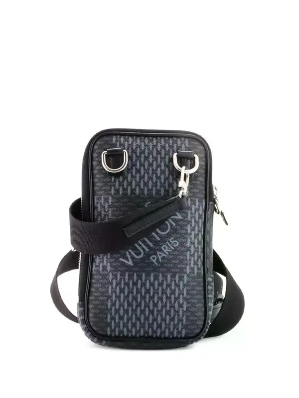 LOUIS VUITTON Damier Graphite 3d Modular Pouch Crossbody Bag