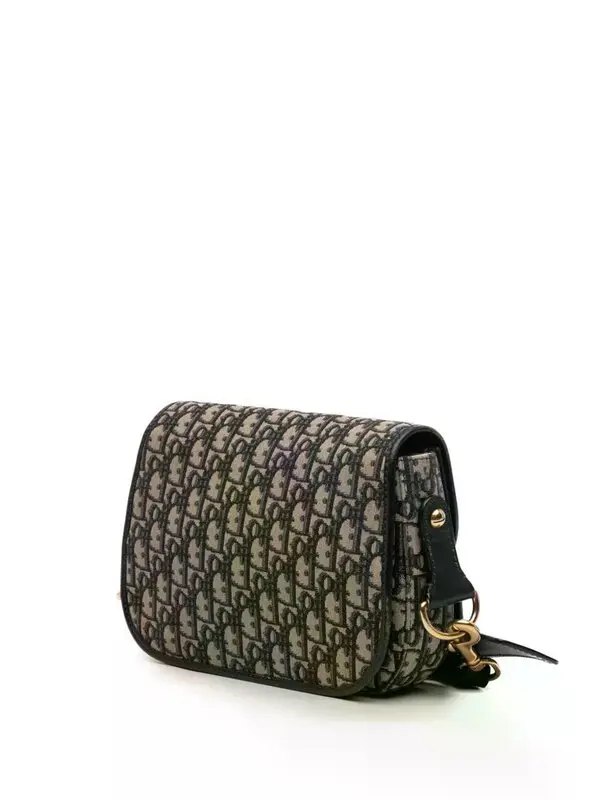 Dior Oblique Canvas Flap Crossbody Bag