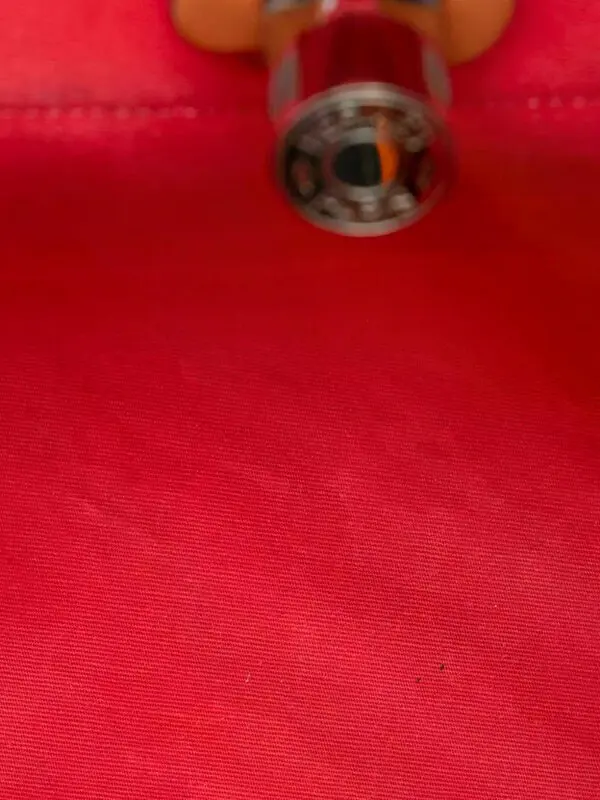 Hermès 2019 Toile Herbag Zip 31 Satchel - Red