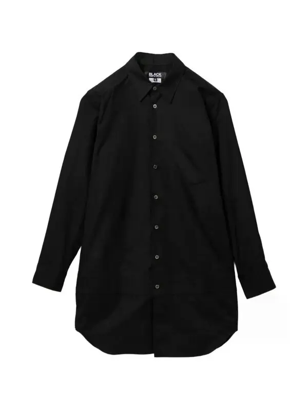 Comme Des Garçons Cotton Shirt - Black