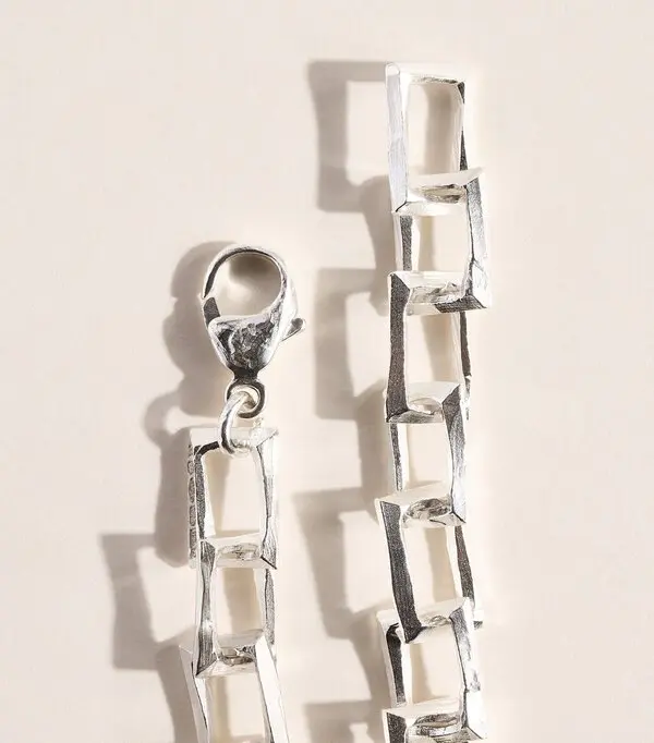 THE OUZE Sterling Petite Bulk Link Bracelet