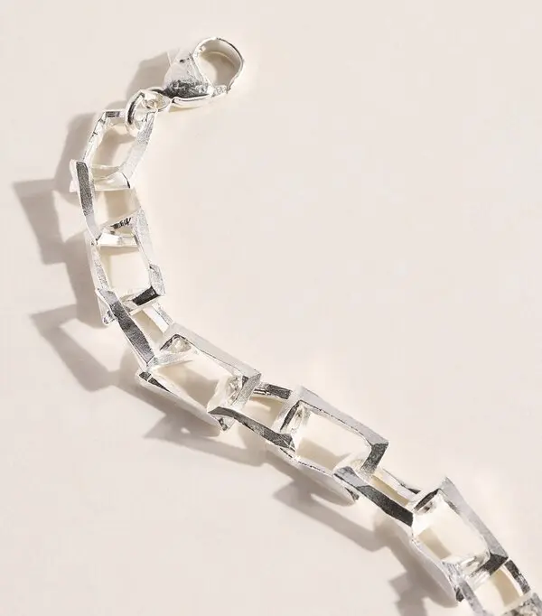 THE OUZE Sterling Petite Bulk Link Bracelet