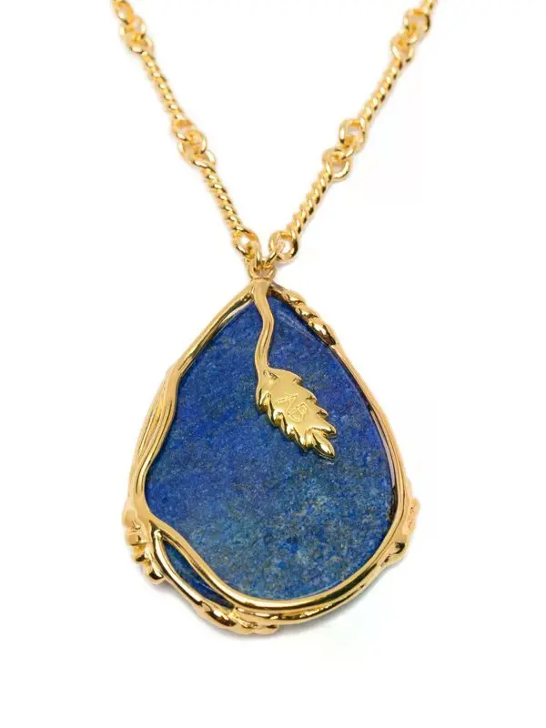 AURÉLIE BIDERMANN Françoise Leaf Detail Necklace