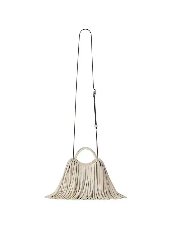 Givenchy Nano Facet Fringe Bucket Bag - Neutrals