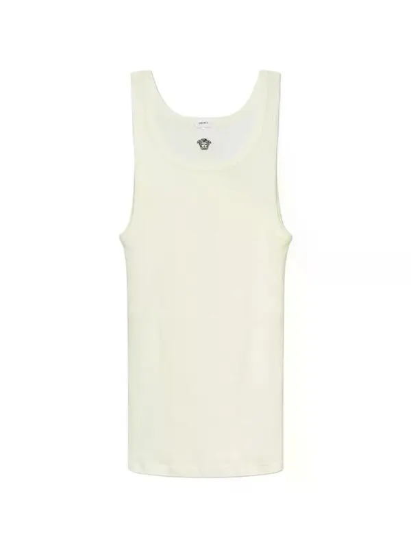 Versace Medusa Logo Wool Tank Top