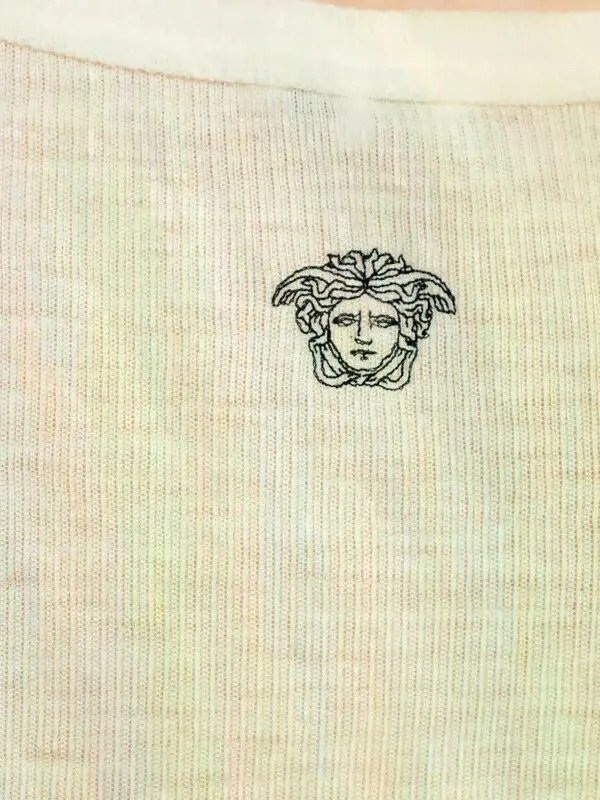 Versace Medusa Logo Wool Tank Top