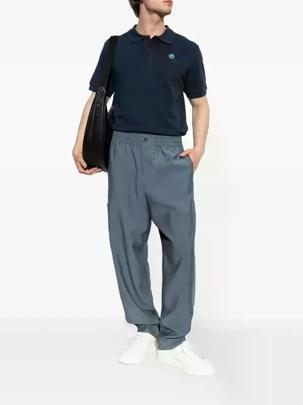 Kenzo Elasticated-waist Cargo Pants