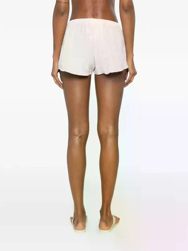 Hunza G Seersucker Shorts - Pink
