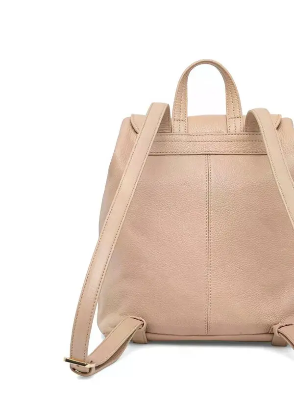 Patrizia Pepe Pebbled Leather Backpack