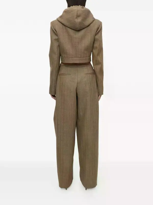 Christopher Esber Plinth Herringbone Trousers