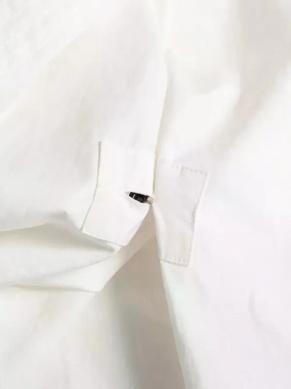 Hermès 2010s Chain D'ancre Embellished Cotton Shirt