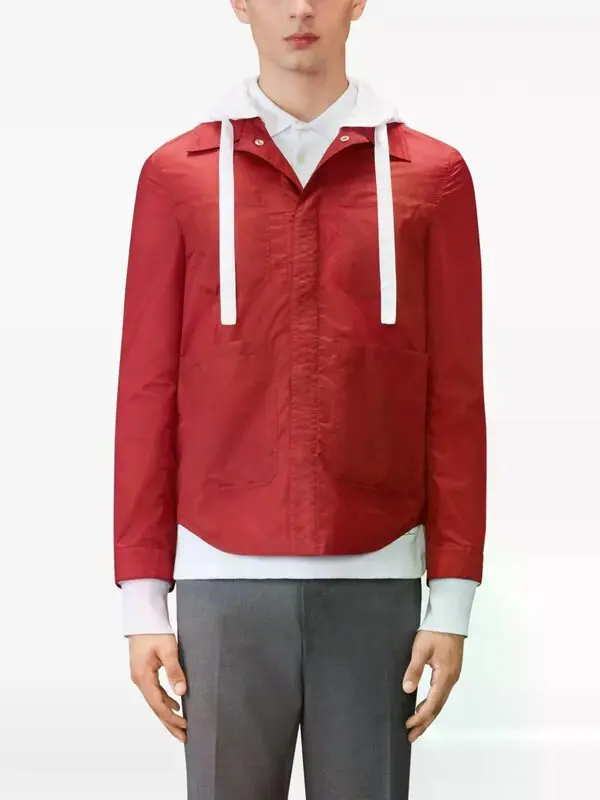 Thom Browne Hooded Ripstop Jacket