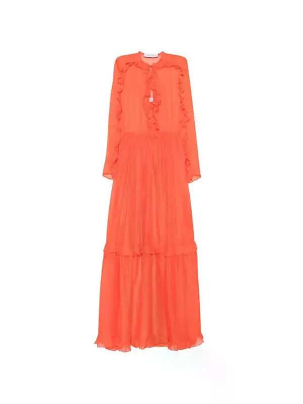 Raquel Diniz Cecilia Tie Dress - Red