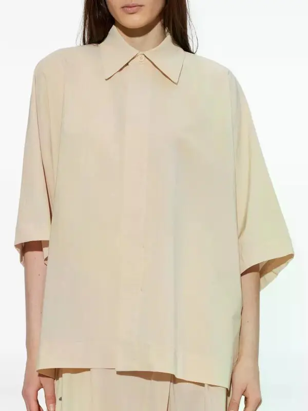 Issey Miyake Concealed Button Shirt