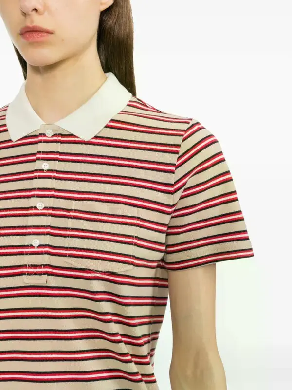 A.p.c. Raye Striped Shirt Dress