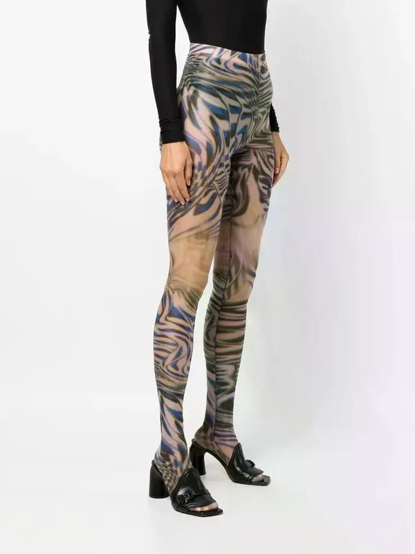 DIESEL® P-koll Abstract-print Leggings