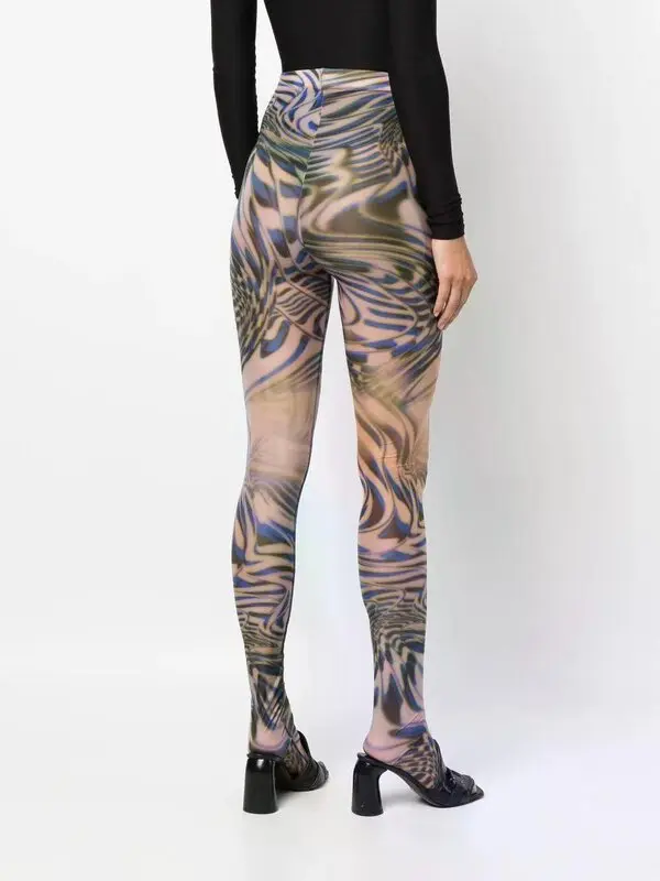DIESEL® P-koll Abstract-print Leggings
