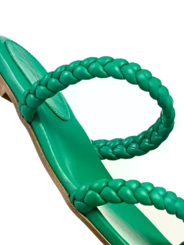 GIANVITO ROSSI Braided Strap Sandals