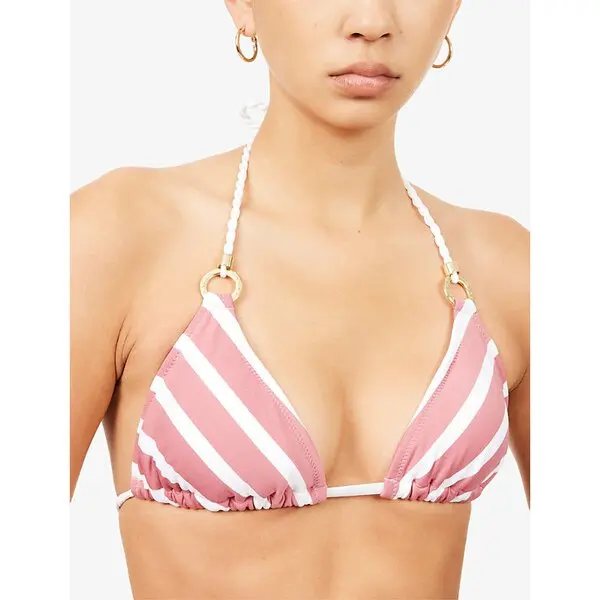 Heidi Klein Tramonti Ring Triangle Bikini Top