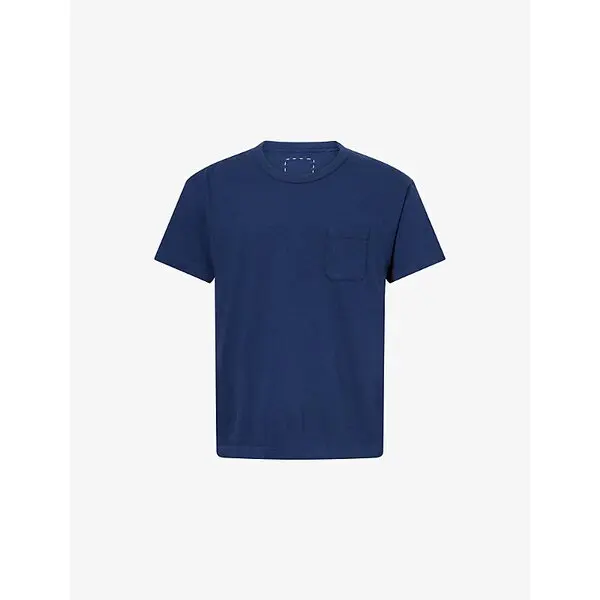 Visvim Ultimate Jumbo Ii Cotton-jersey T-shirt - Navy