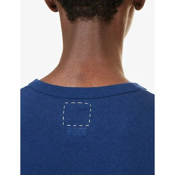 Visvim Ultimate Jumbo Ii Cotton-jersey T-shirt - Navy