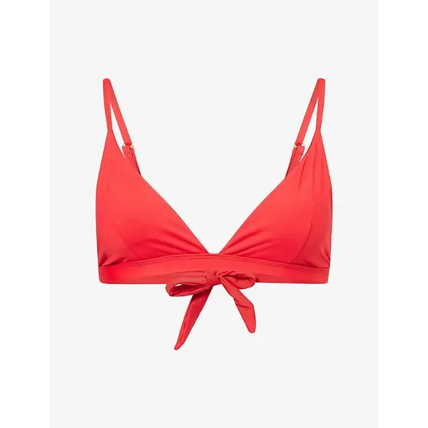Second Summer Triangle Bikini Top - Red