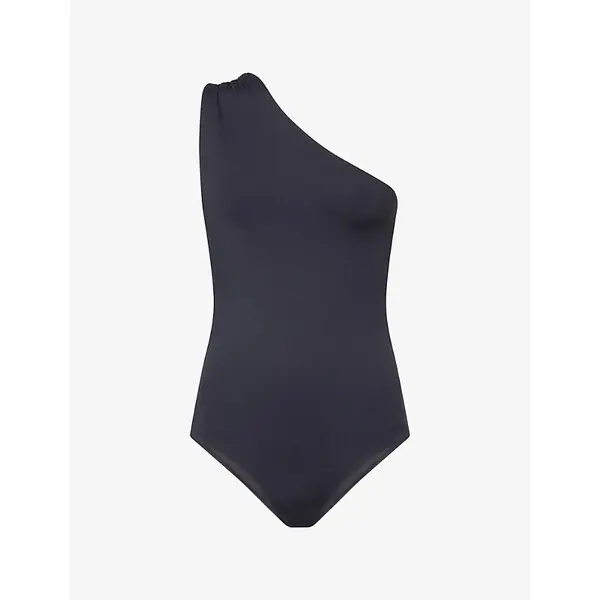 Second Summer Peggy Asymmetric Swimsuit - Black