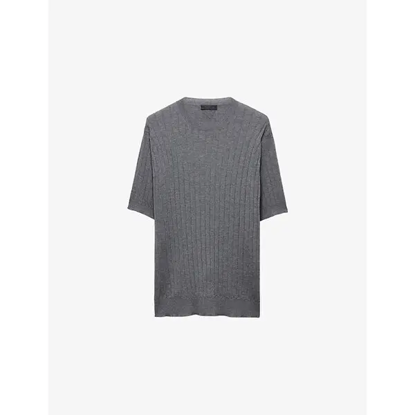 Prada Crewneck Short-sleeve Jumper