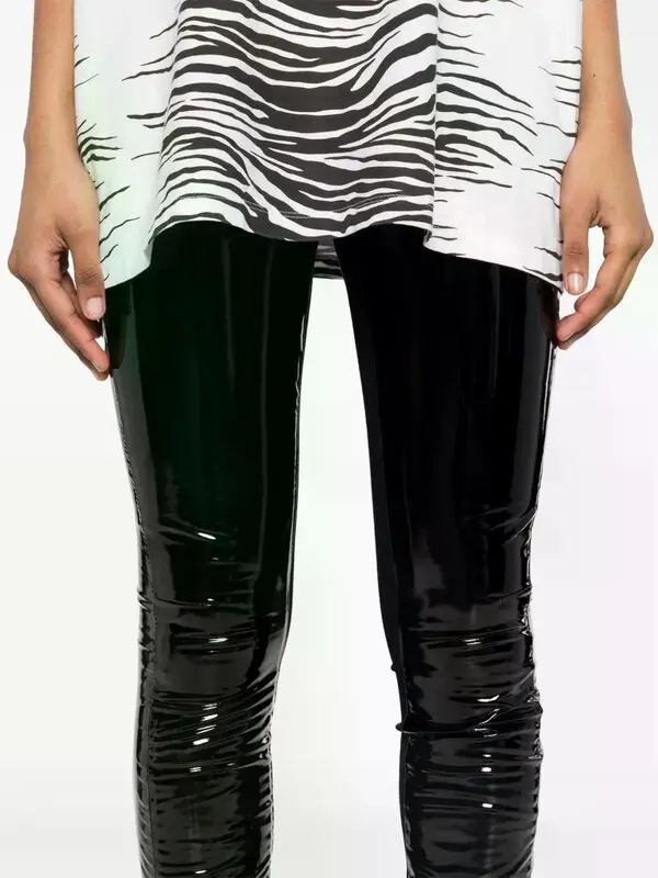 Karl Lagerfeld Contrast Patent Leggings