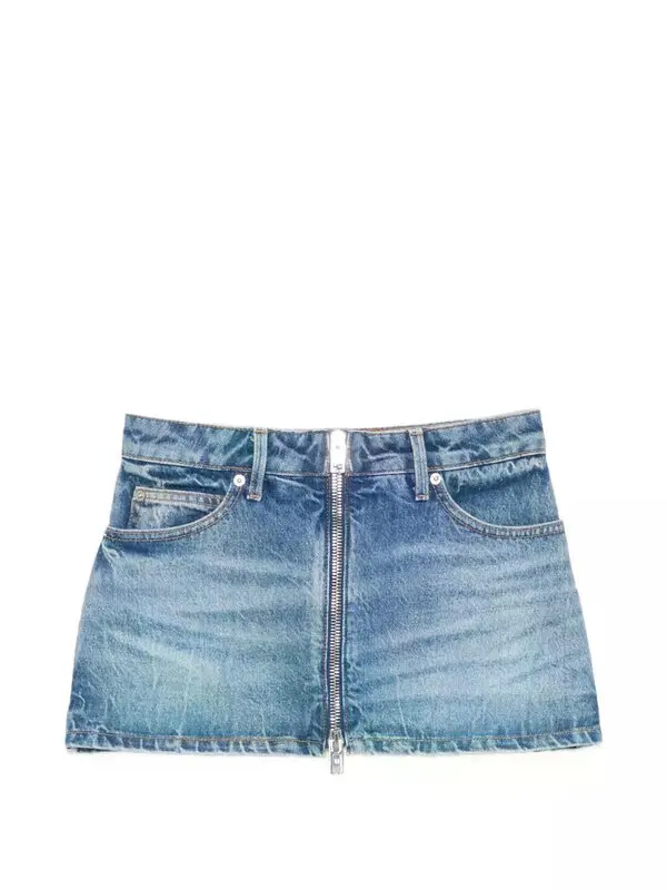 Alexander Wang Zip-front Skort - Blue