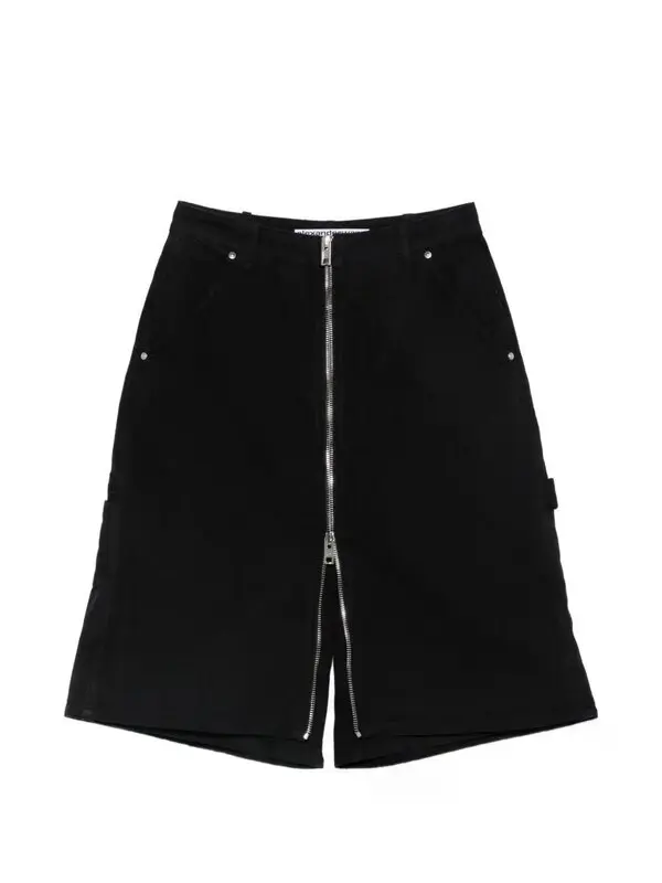 Alexander Wang Zip-front Cargo Shorts - Black
