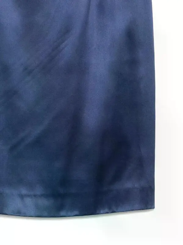 Gianfranco Ferre Satin Midi Skirt