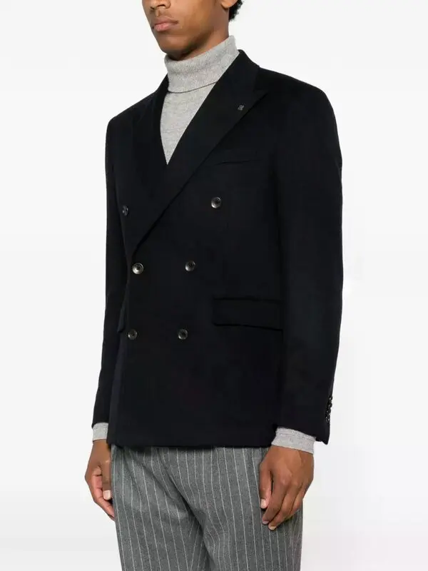Tagliatore Double-breasted Blazer - Blue