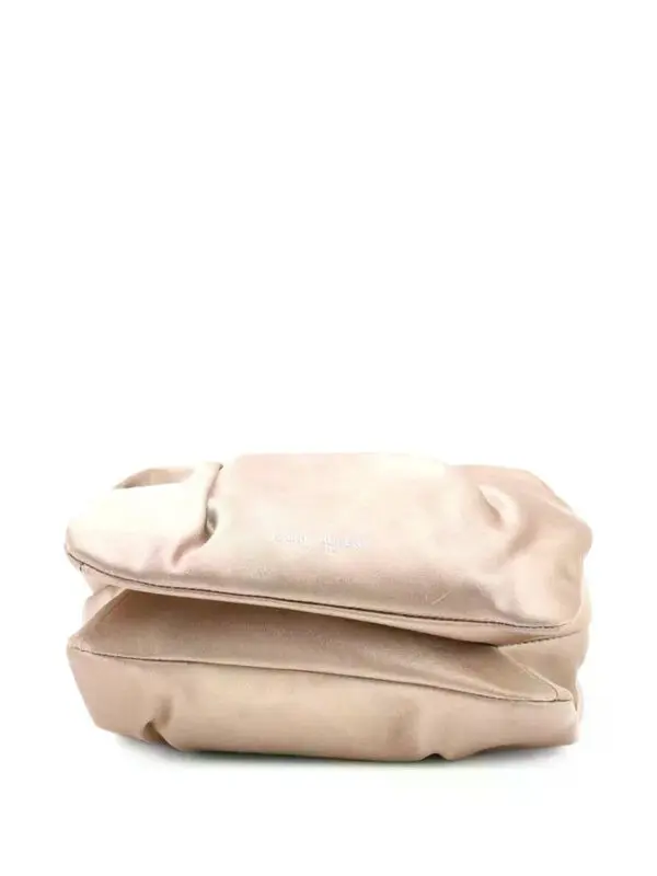 Saint Laurent Pochon Mini Satchel - Neutrals