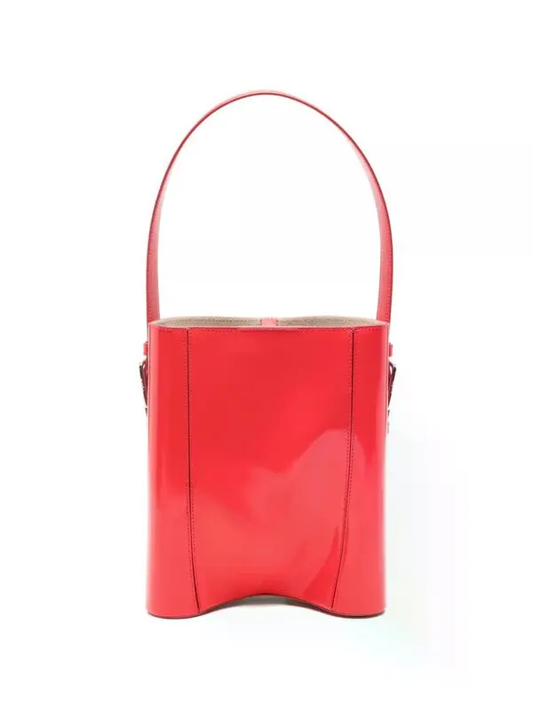 Coperni Leather Bucket Bag - Red