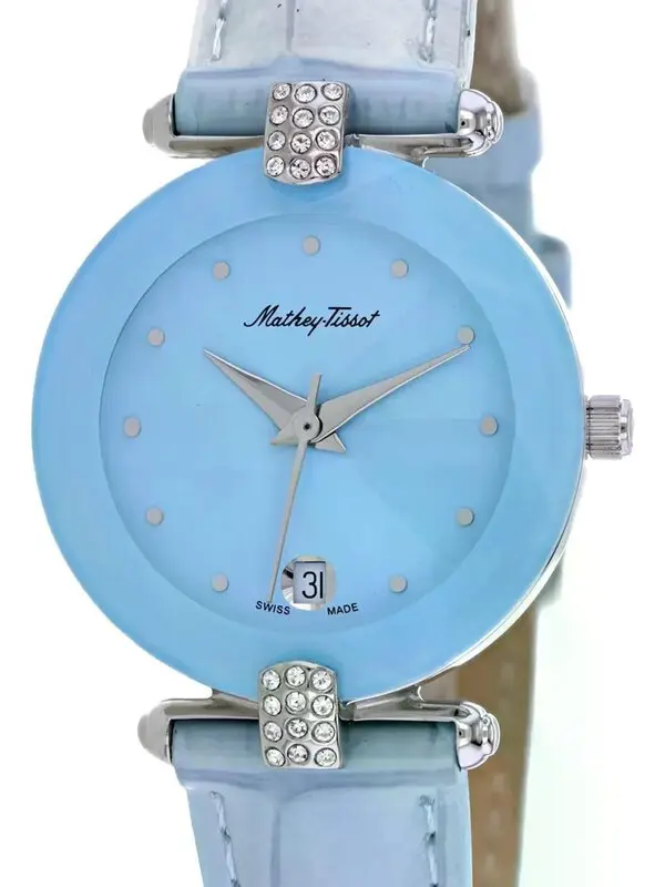 MATHEY TISSOT Pyramide Crystal-embellished 26mm Watch