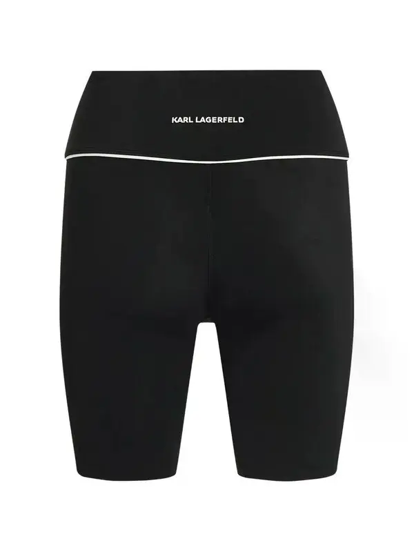 Karl Lagerfeld Contrast Piping Shorts