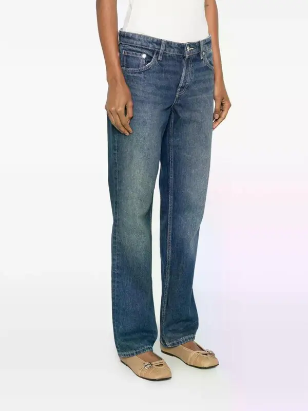 EB DENIM Ariel Mid-rise Wedgie Jeans