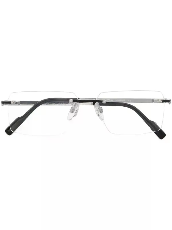 Cazal Rectangle-frame Eyeglasses - Black