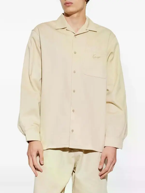 Kenzo Logo-embroidered Shirt