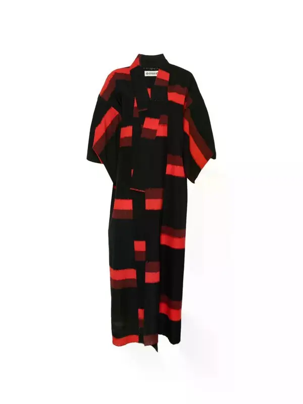 A.N.G.E.L.O. VINTAGE CULT Floral Print Kimono - Black