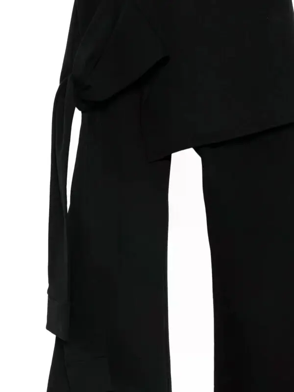 LIMI FEU Layered Cotton Trousers