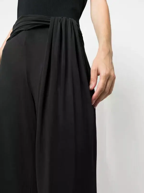 Gauge81 Draped Wide-leg Trousers