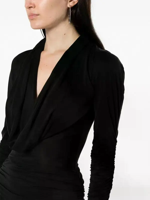 Gauge81 Elos Draped Maxi Dress