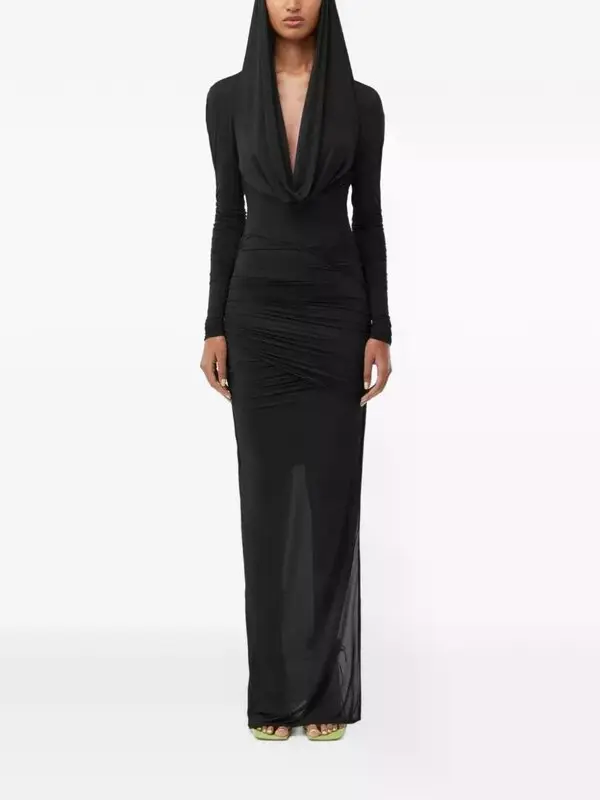 Gauge81 Elos Draped Maxi Dress