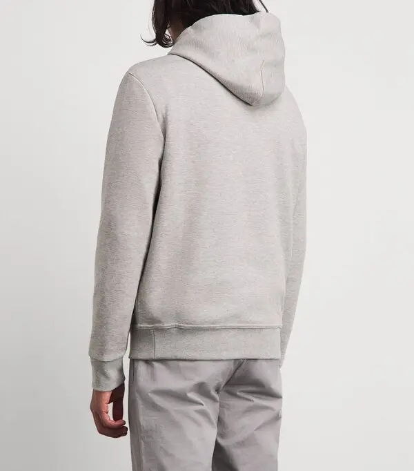 Polo Ralph Lauren Double-knit Logo Hoodie - Grey