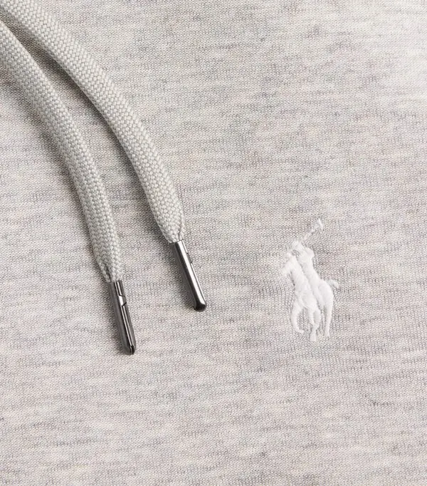 Polo Ralph Lauren Double-knit Logo Hoodie - Grey